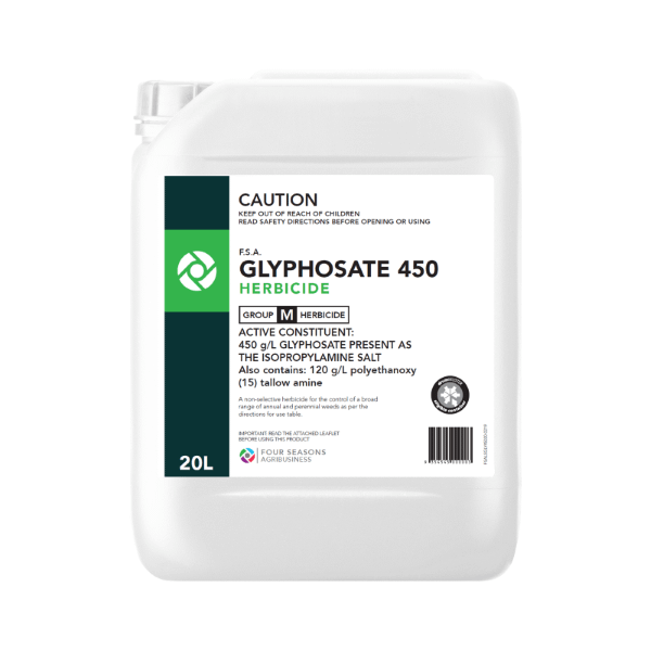 F.S.A. Glyphosate 450 Herbicide - Four Seasons Agribusiness