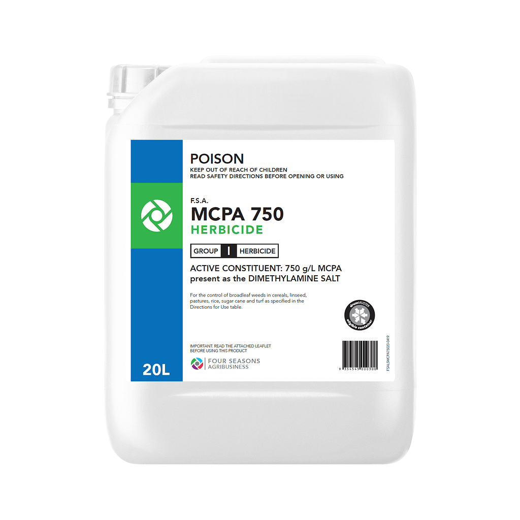 F.S.A. MCPA 750 Herbicide - Four Seasons Agribusiness