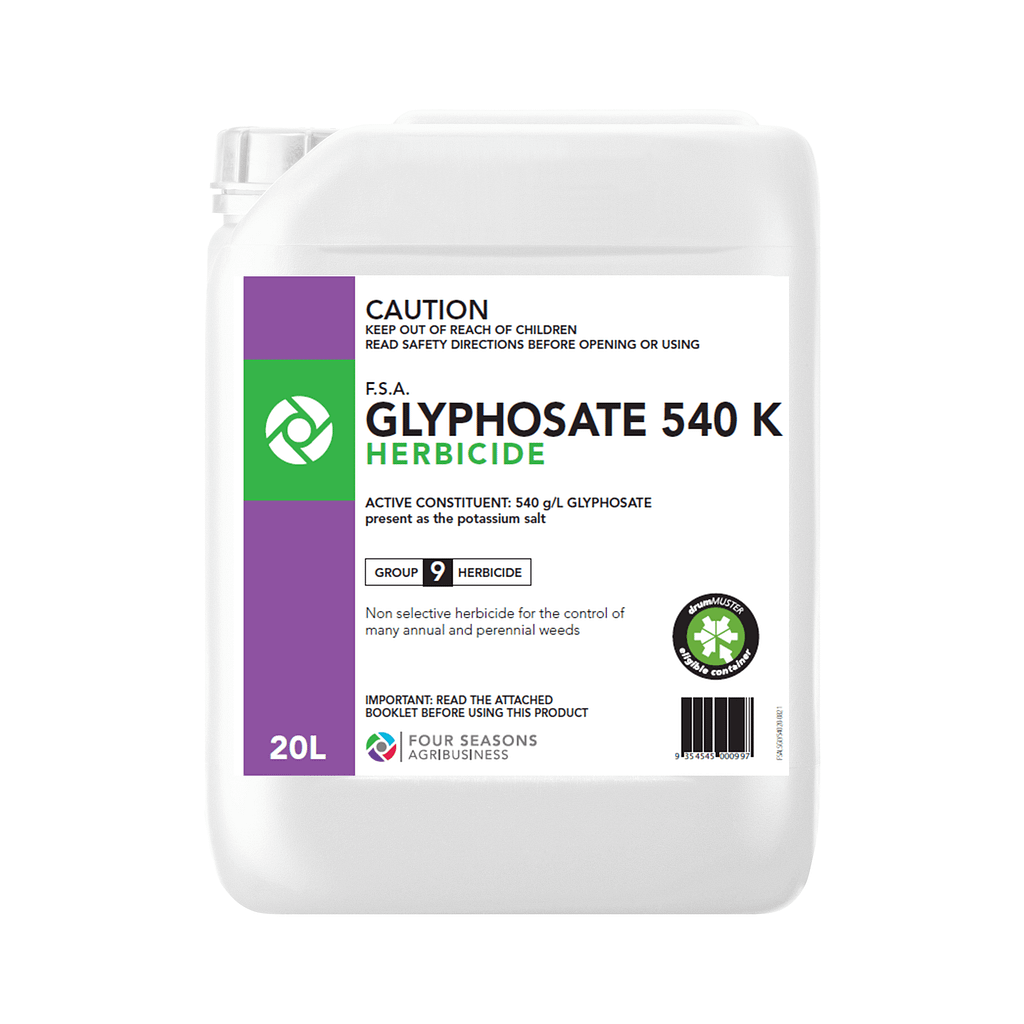 F.S.A. Glyphosate 540 K Herbicide - Four Seasons Agribusiness