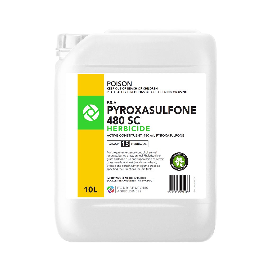 F.S.A. Pyroxasulfone 480 SC Herbicide - Four Seasons Agribusiness