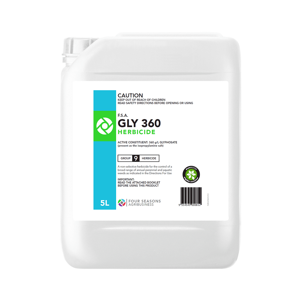 F.S.A. Glyphosate 360 Herbicide - Four Seasons Agribusiness